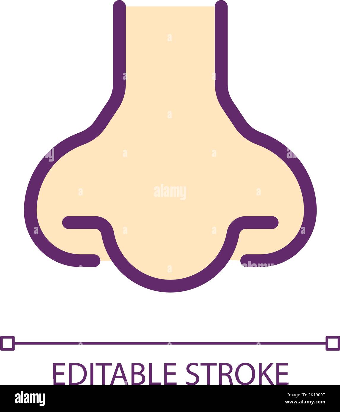 Nose pixel perfect RGB color ui icon Stock Vector Image & Art - Alamy Nose pixel perfect RGB color ui icon Stock Vector Image & Art - Alamy