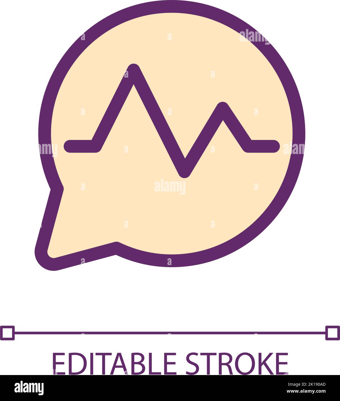 Clinical support service pixel perfect RGB color ui icon Stock Vector ...