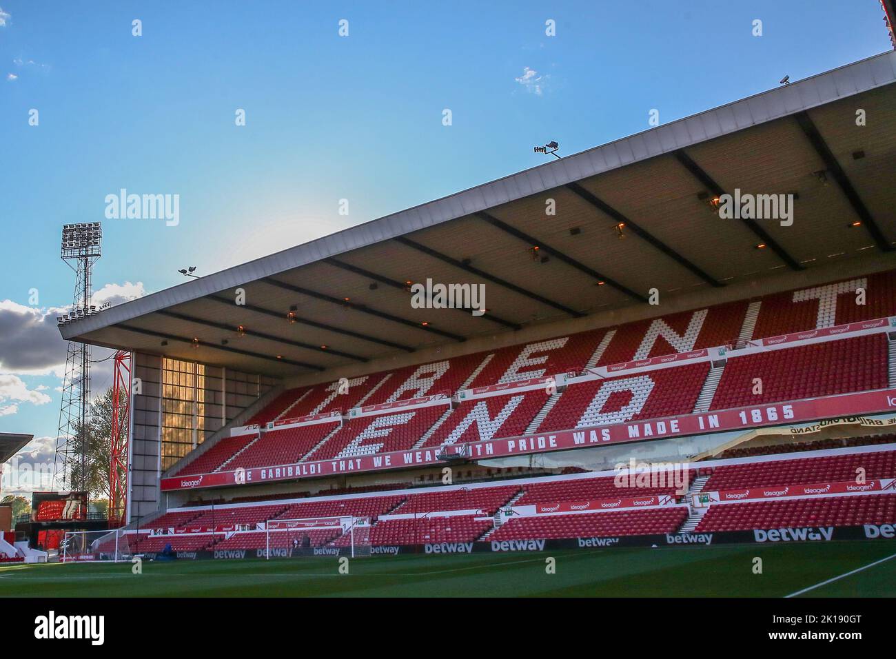 Nottingham, UK. 16th Sep, 2022. A general view of City Ground before ...
