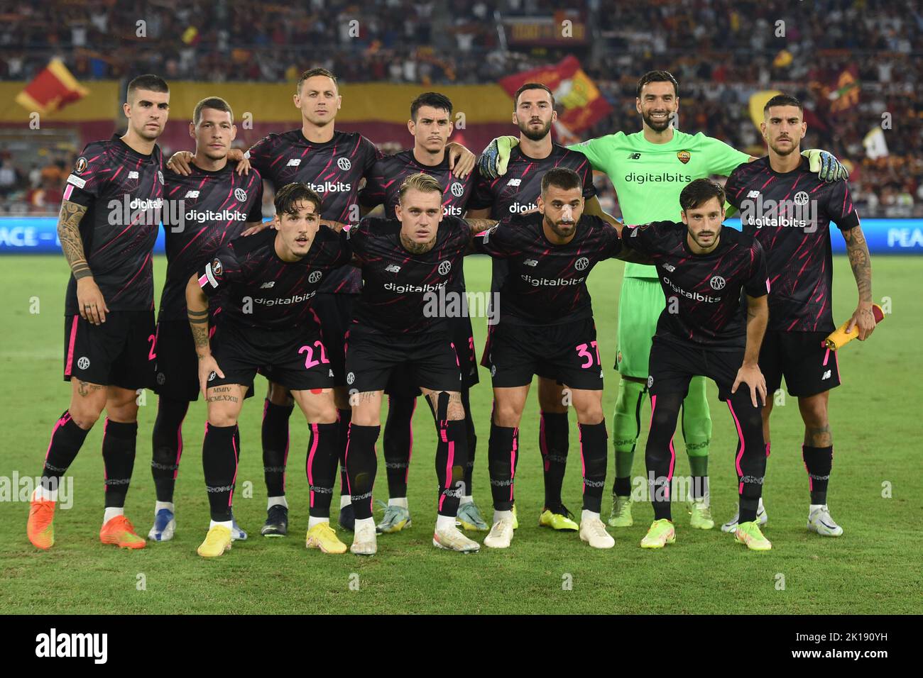 15th September 2022; Stadio Olimpico, Rome, Italy: Uefa Europa League ...