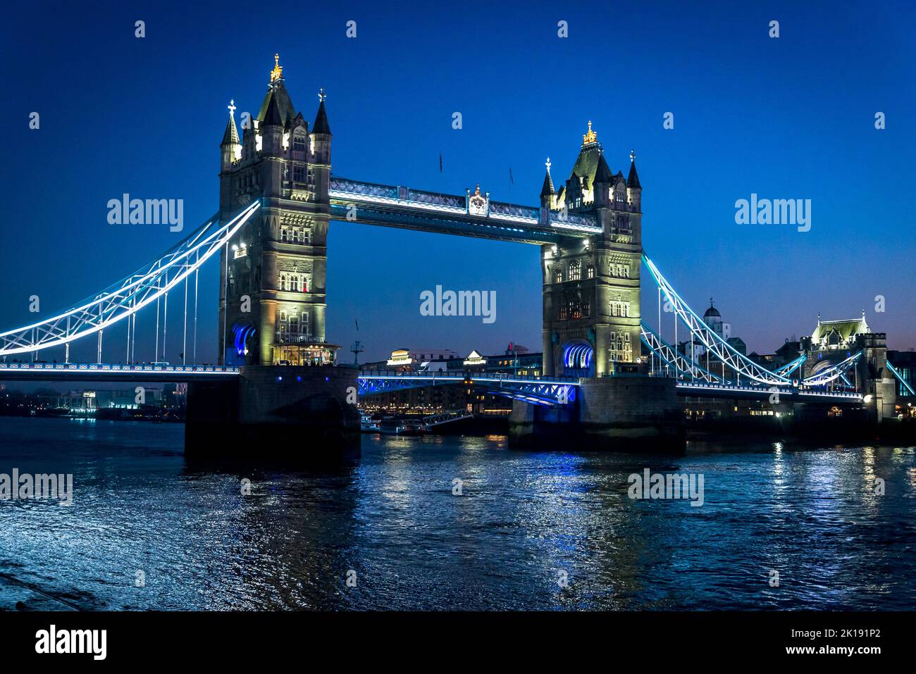 Tower Bridge, a Grade I listed suspension bridge built between 1886 and ...
