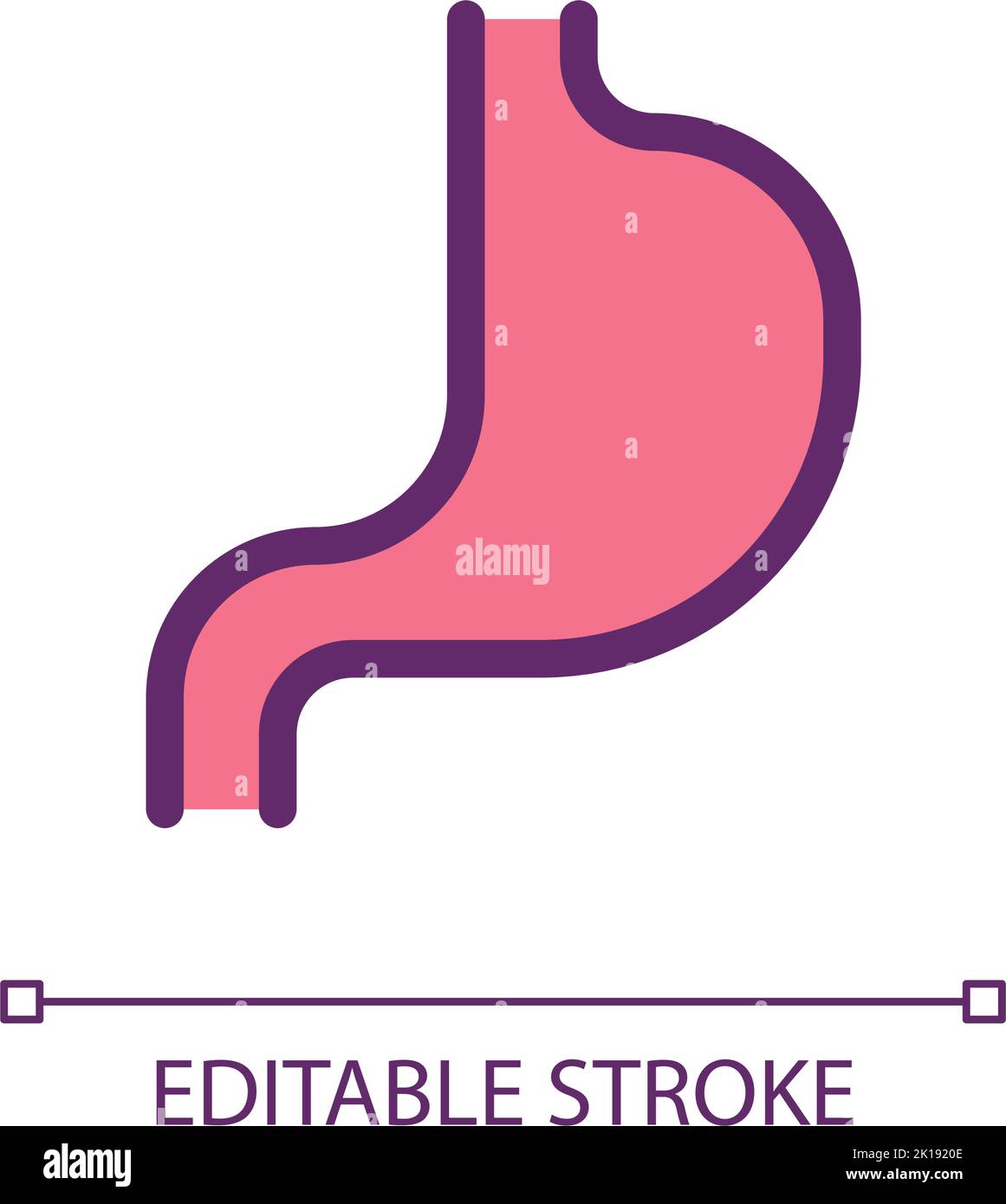Stomach pixel perfect RGB color ui icon Stock Vector Image & Art - Alamy Stomach pixel perfect RGB color ui icon Stock Vector Image & Art - Alamy