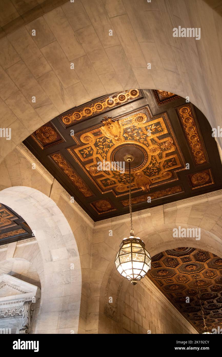 Public library hallway hi-res stock photography and images - Alamy