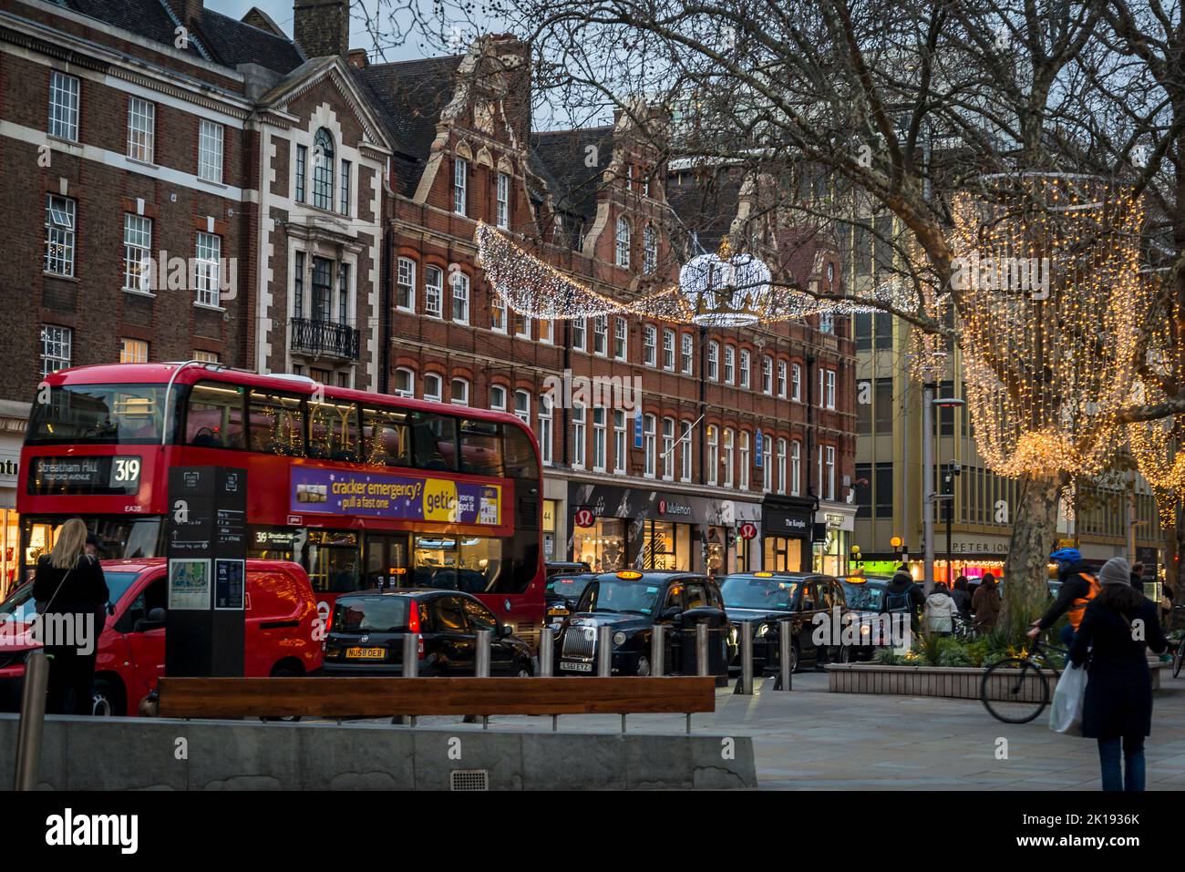 Kings road christmas lights hi-res stock photography and images - Alamy