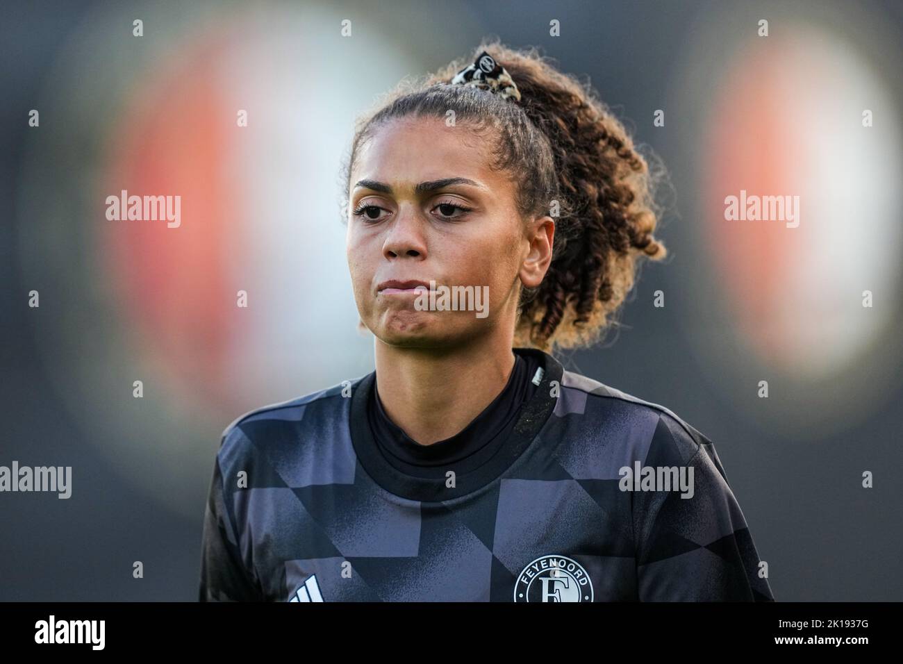 Rotterdam - Feyenoord V1 goalkeeper Jacintha Weimar during the match ...
