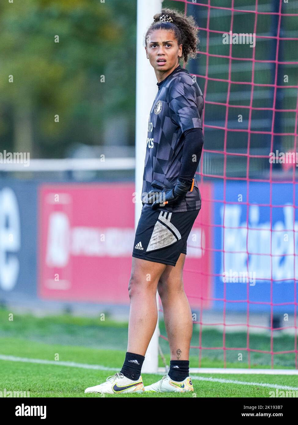 Rotterdam - Feyenoord V1 goalkeeper Jacintha Weimar during the match ...