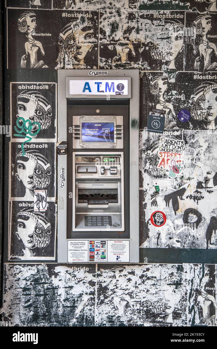Atm street art hi-res stock photography and images - Alamy