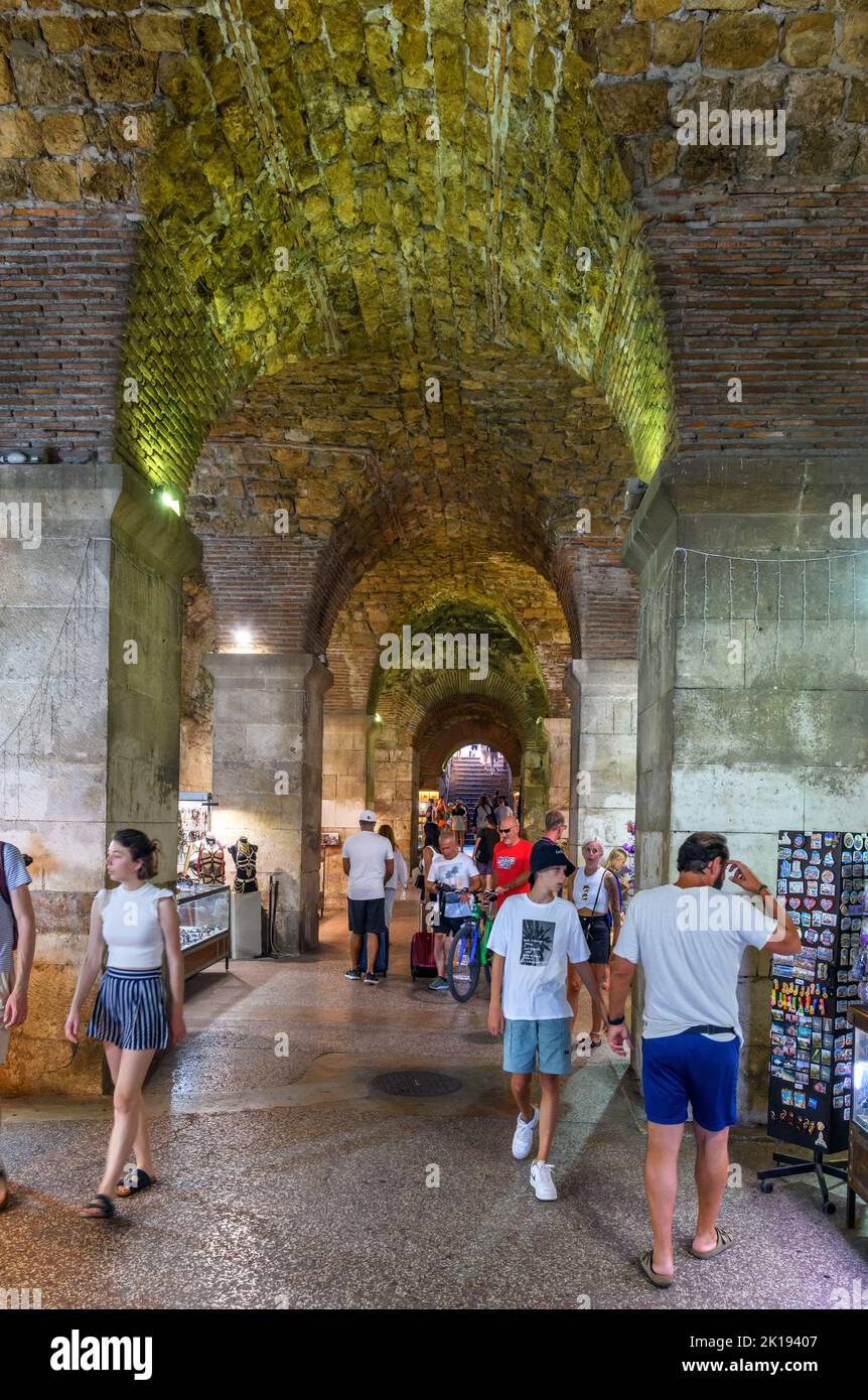 Diocletian's Palace, Split, Croatia Stock Photo - Alamy