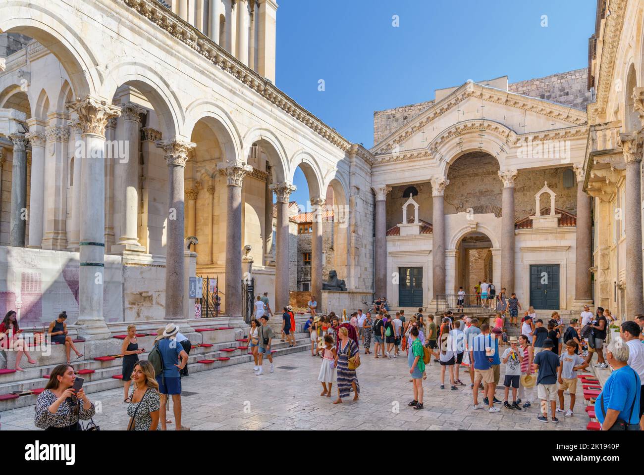 Split croatia palace hi-res stock photography and images - Alamy
