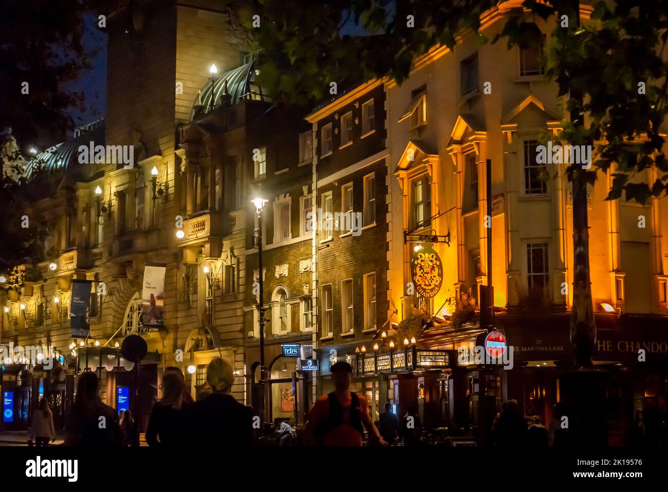 The Chandos pub, Covent Garden, London, England, UK Stock Photo - Alamy