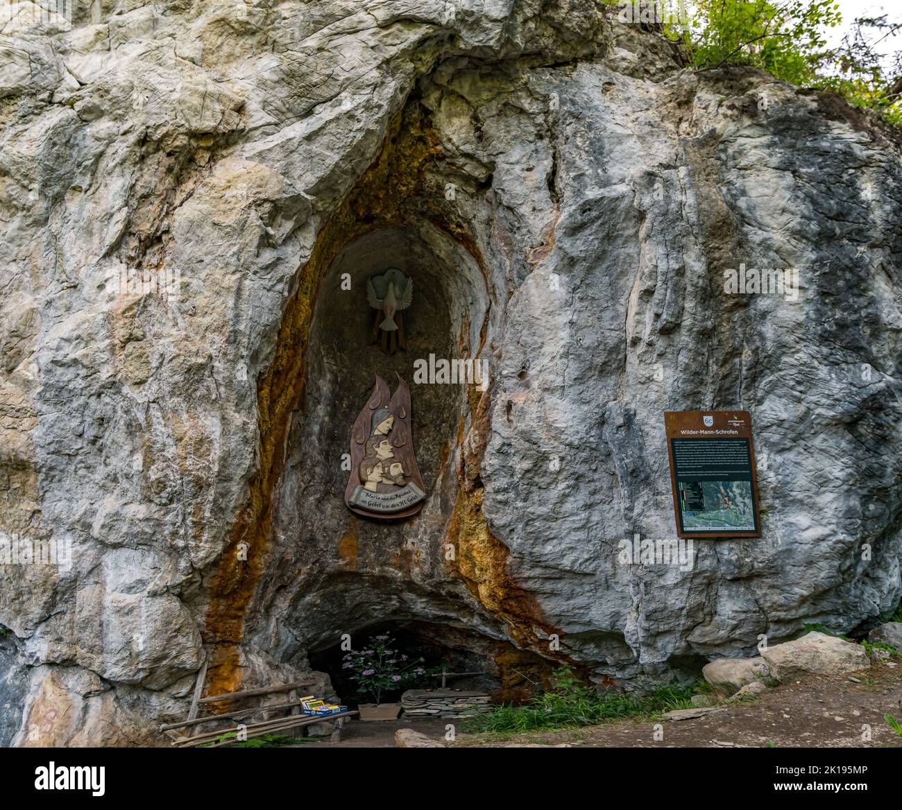 Beautiful hike to the Keilkeller waterfall near Mayrhofen in the ...