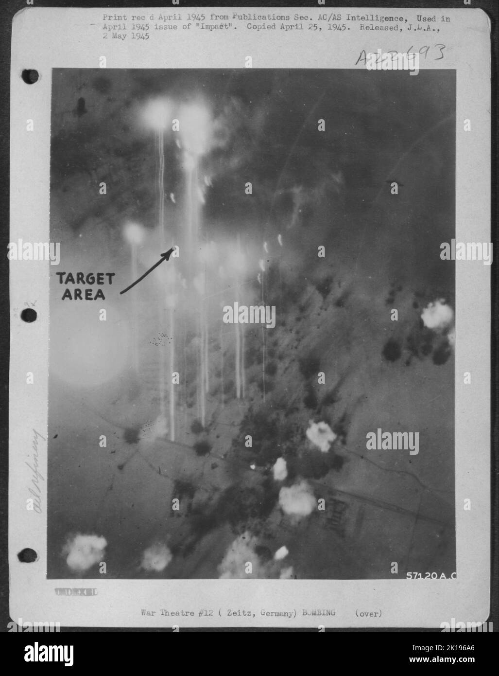 Magnesium Flares, Fires And Flak Bursts Cast An Eerie Light On Zietz ...