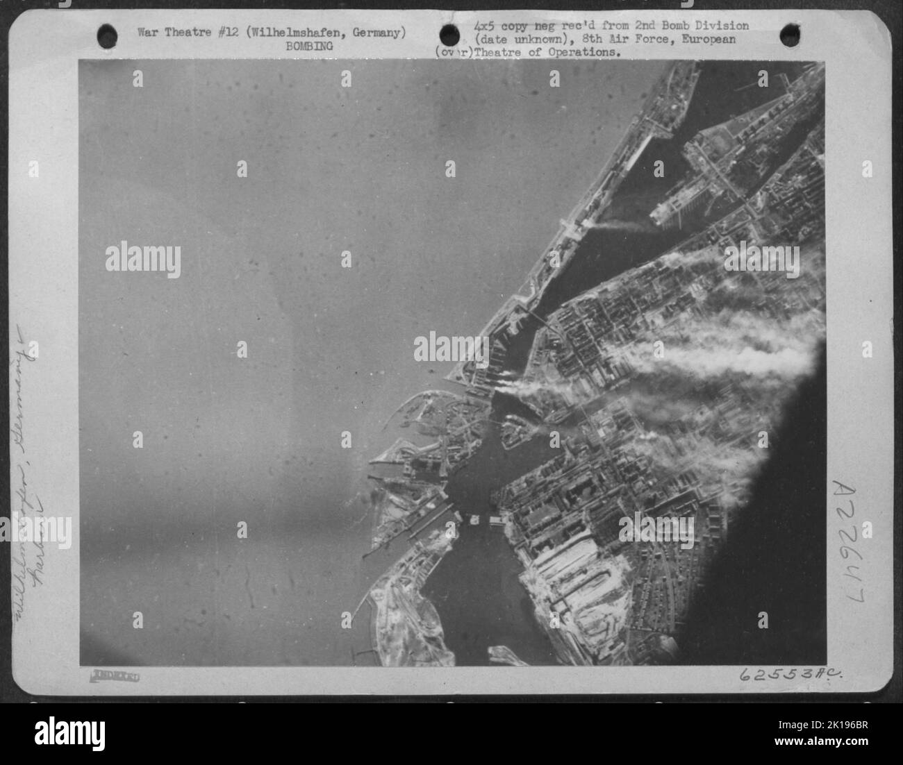 Bombing Of Enemy Harbor Installations At Wilhelmshaven, Germany, On 22 ...