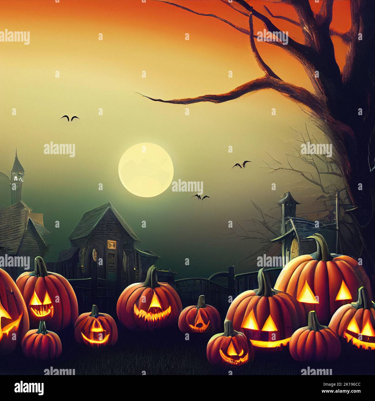 Scary haunted houses hi-res stock photography and images - Alamy