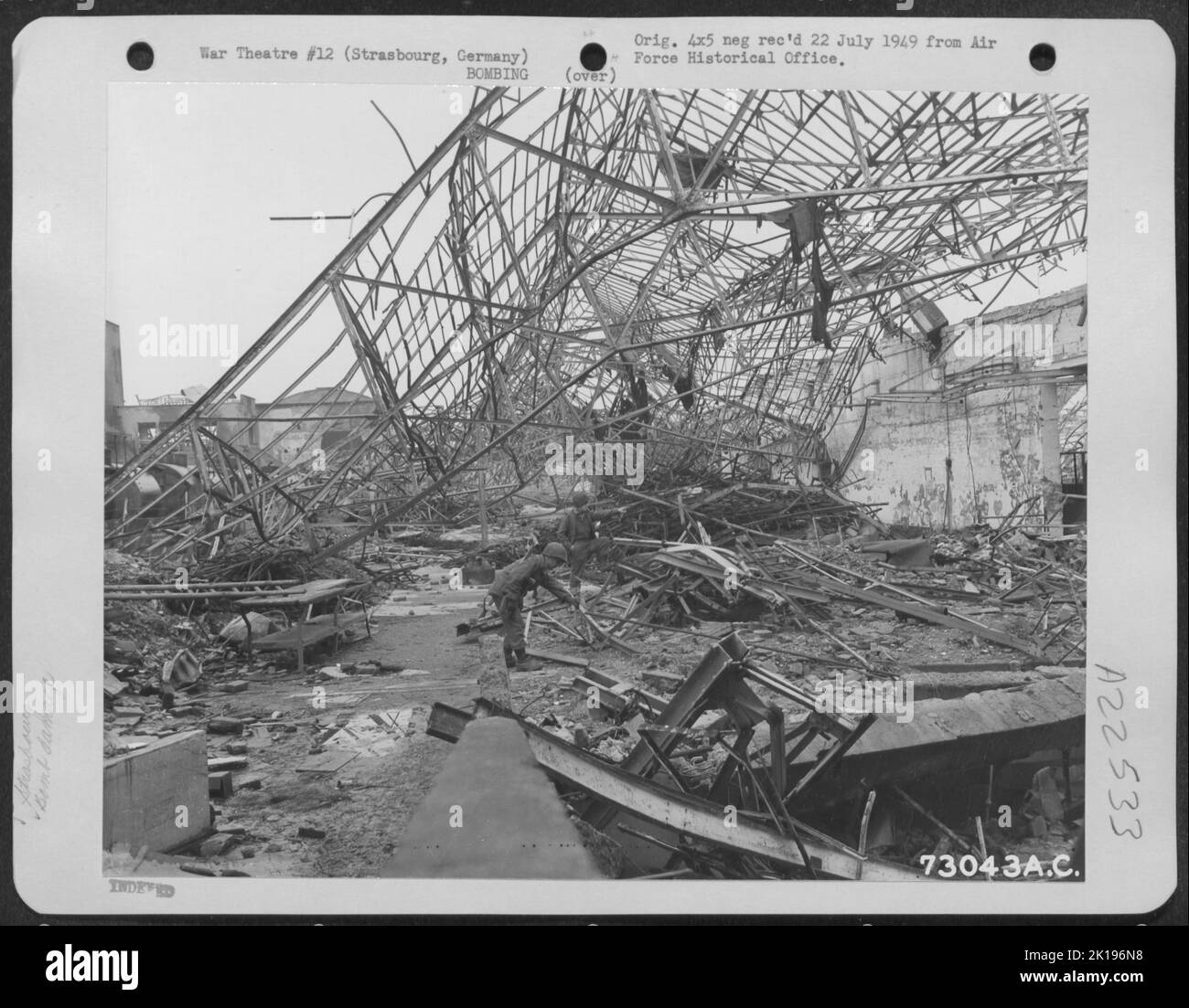 This Pile Of Ruins Is All That Remains Of The Matford Factory In ...