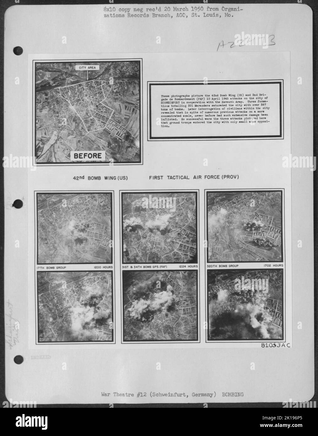 These Photos Picture The 42Nd Bomb Wing And 2Nd Brigade De Bombardement ...