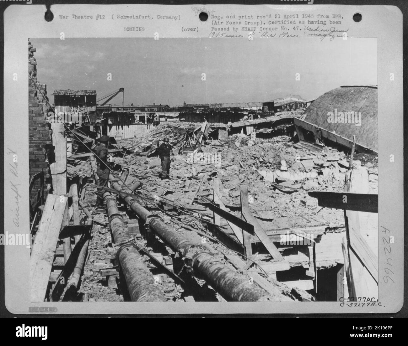 Masses Of Rubble Were Piled On Top Of German Attempts At Reconstruction ...