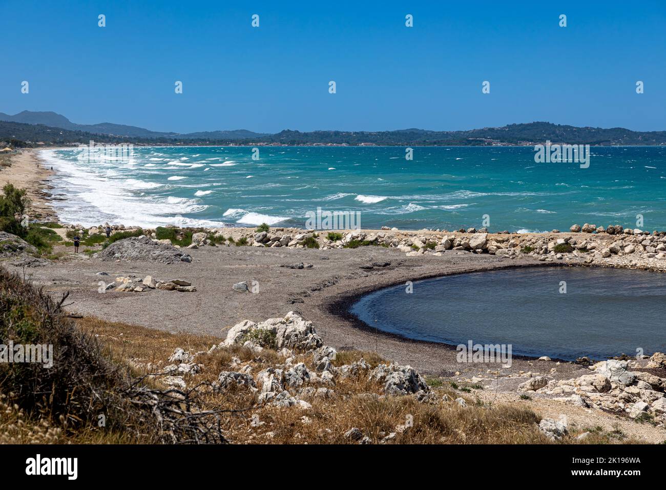 North coast of Corfu island, Greece Stock Photo - Alamy