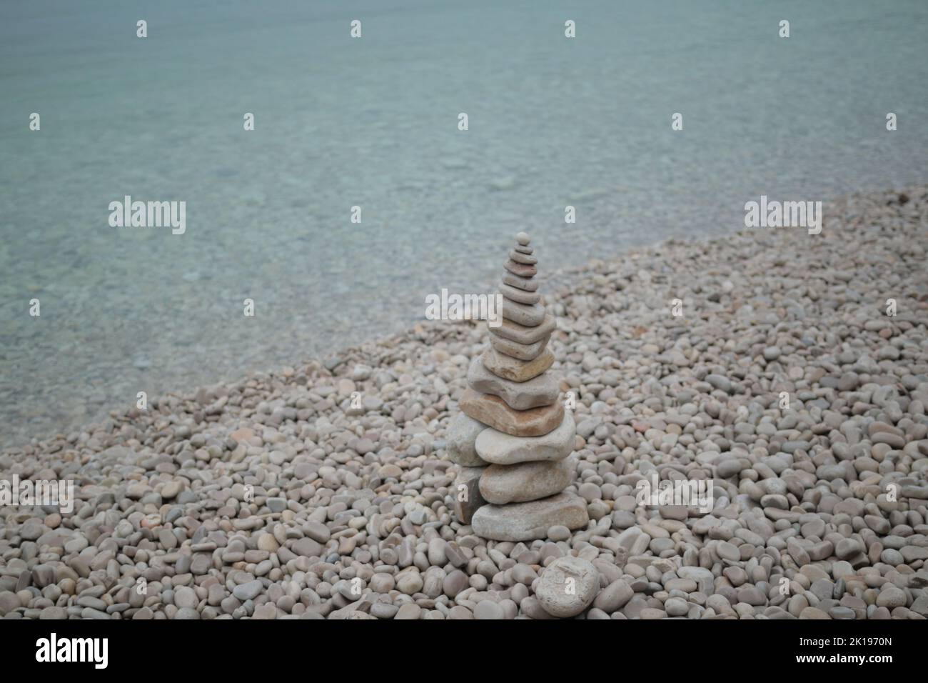 Rock cairn beach hi-res stock photography and images - Alamy