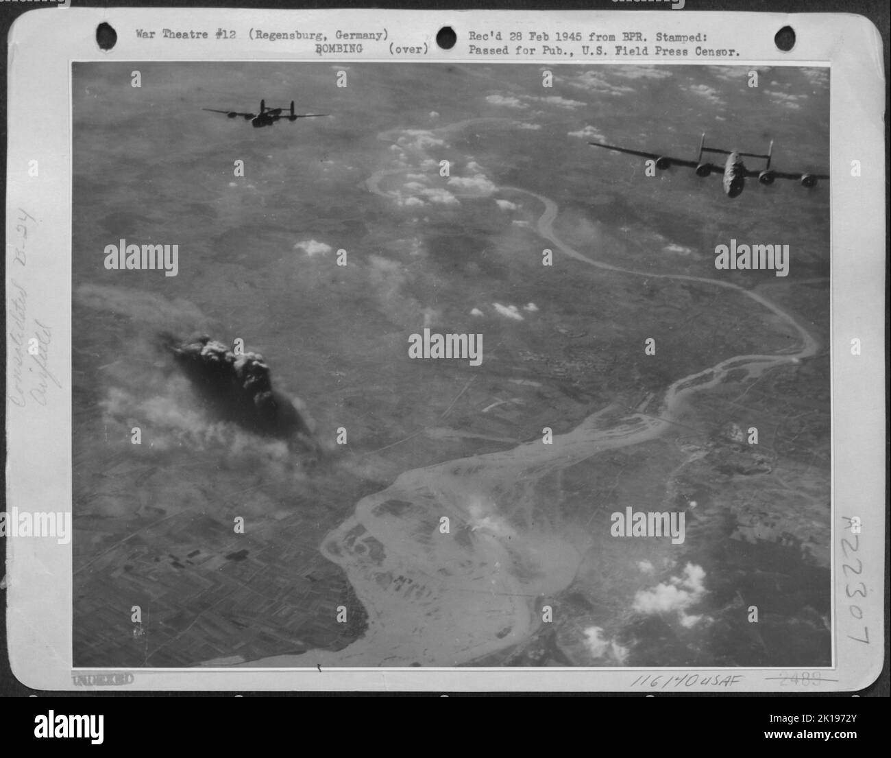 The Obertraubling Airdrome And Jet-Propelled Plane Base At Regensburg ...