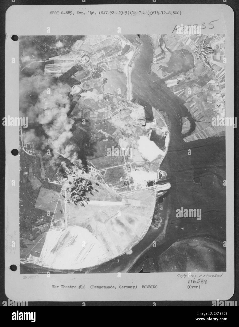 Smoke Billows Up As Bombs Strike The Installations And Runways At ...