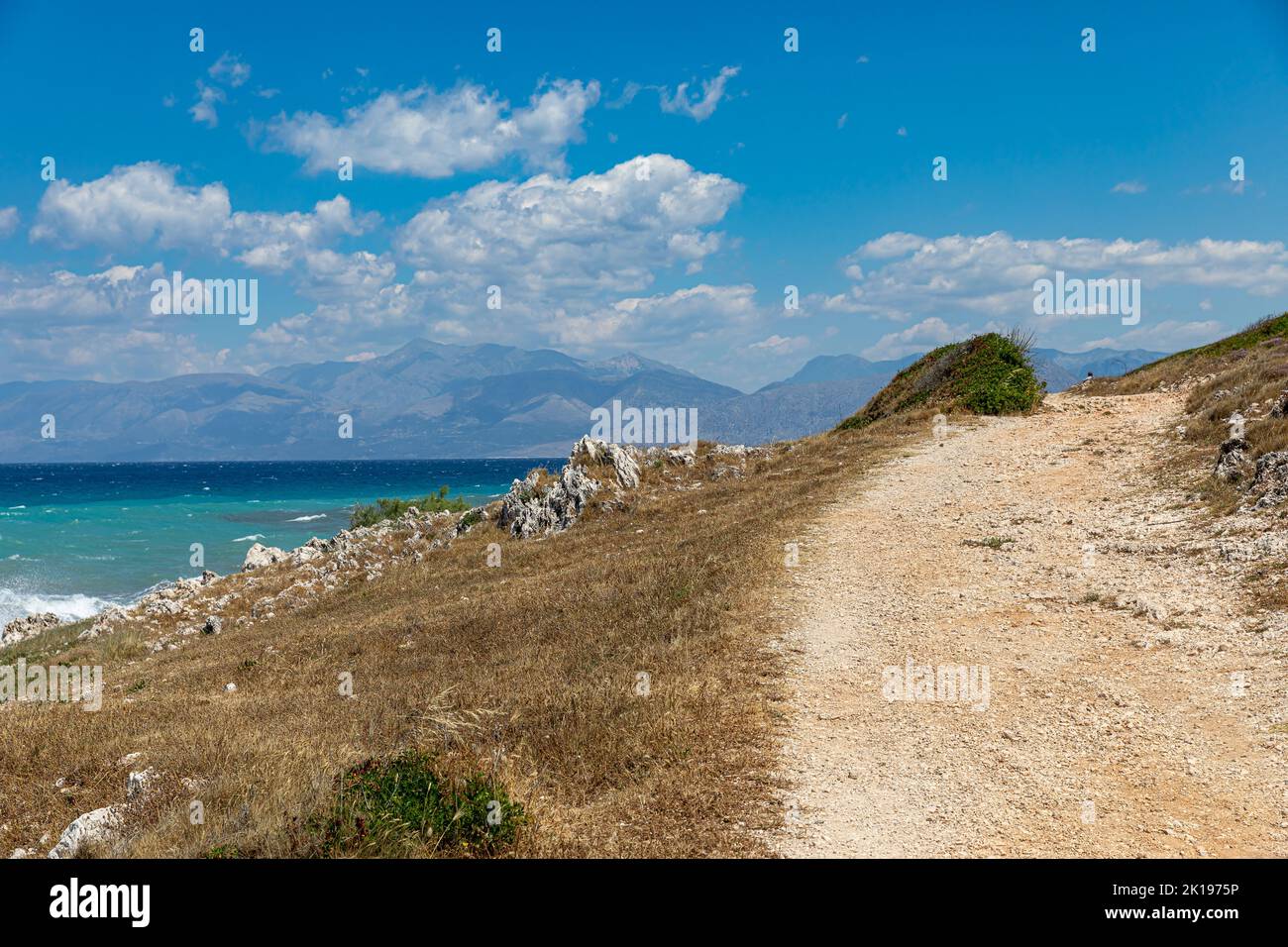 North corfu aerial hi-res stock photography and images - Alamy