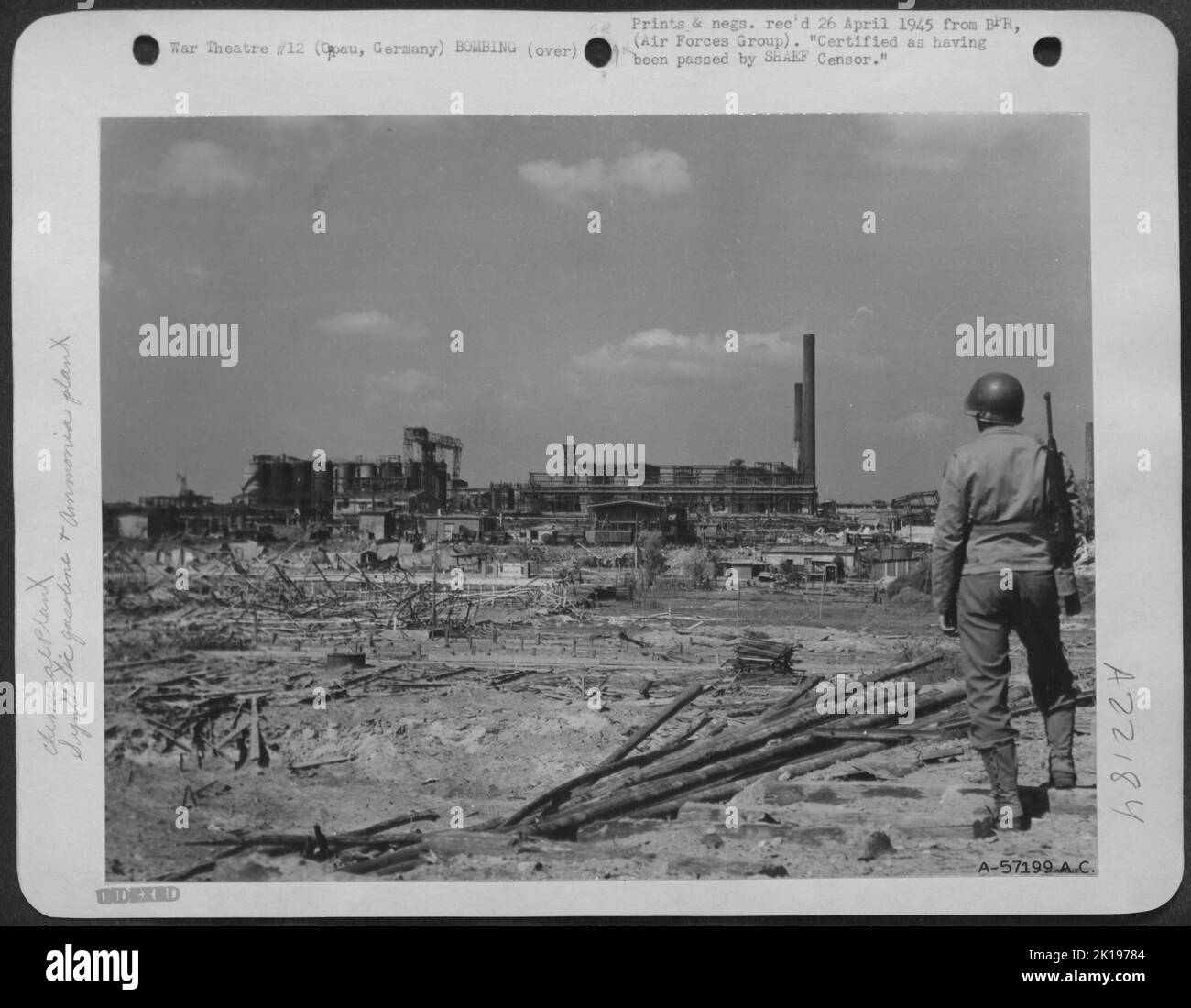 Ammonia Plant, Opau Chemical Industry -- Scores Of Still And Retorts ...