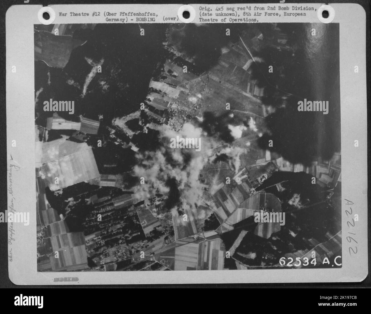 Bombing Of Ober Pfaffenhoffen, Germany, On 13 April 1944, By The 2Nd ...