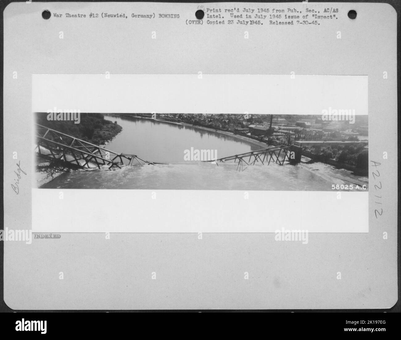 Blasted Bridges Reflect The Fury Of Allied Attack And The Swiftness Of ...