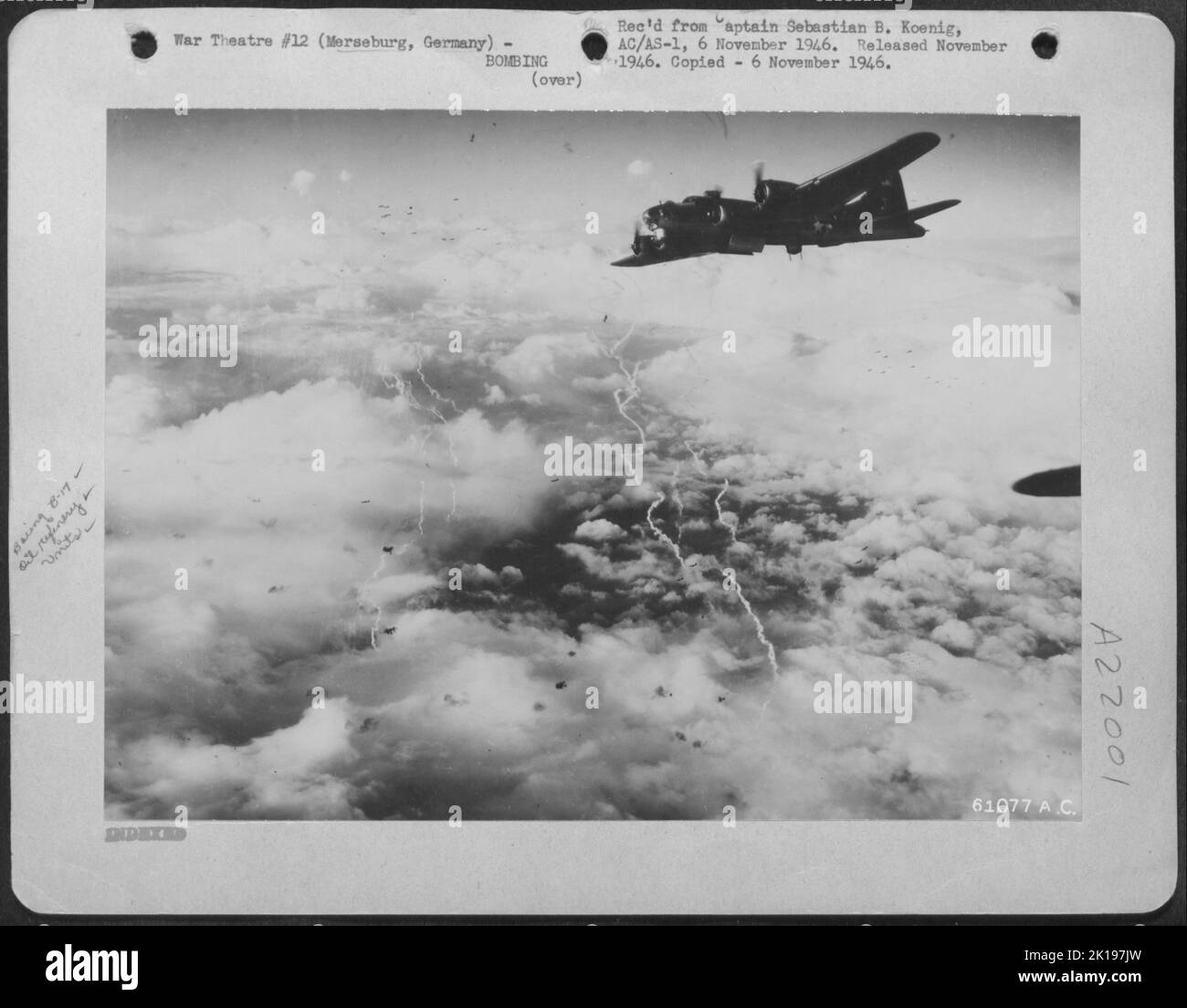 Bombing Of Oil Refinery At Merseburg, Germany, 4Th Bomb Wing, 94Th Bomb ...