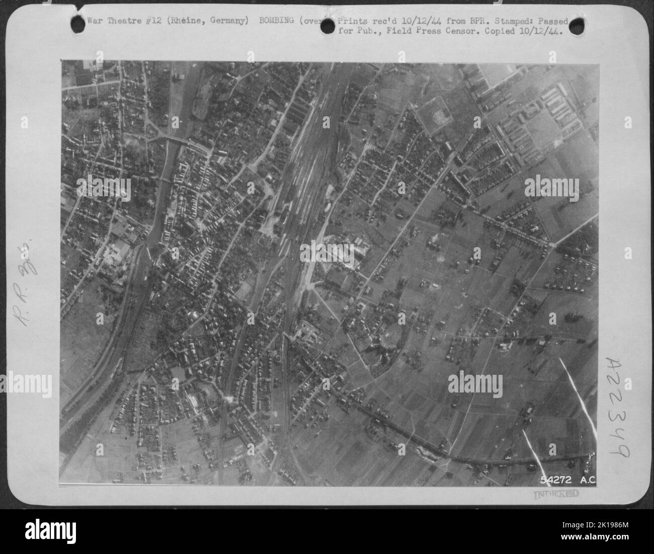 GERMANY-Just before U.S. 8th AF heavy bombers launched their attack on ...