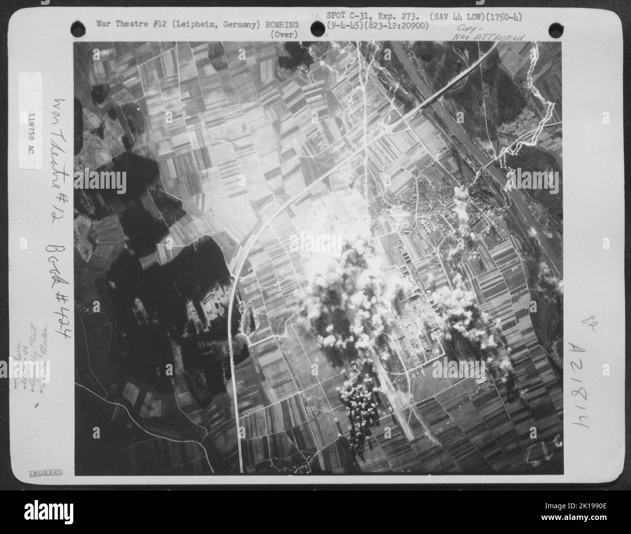 Smoke Markers Led Bombs To The Target, A Glider Assembly Plant At ...
