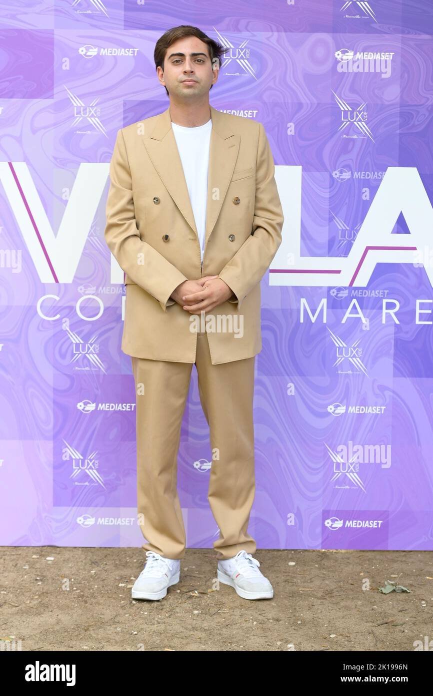 Giovanni Nasta attends the photocall of Mediaset fiction Viola come il ...