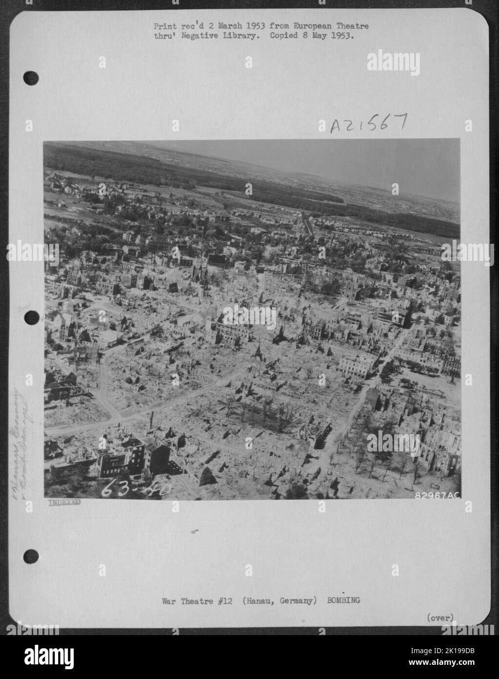 Hanau, Germany, After Bombing Attack By 9Th Af Stock Photo - Alamy