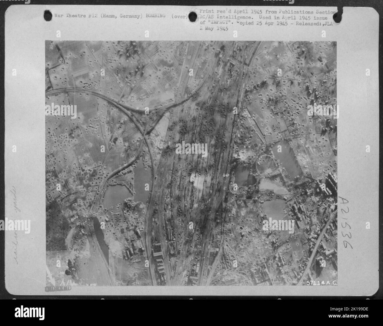 Jam-Packed With Material For The Eastern Front, The Yards At Hamm ...