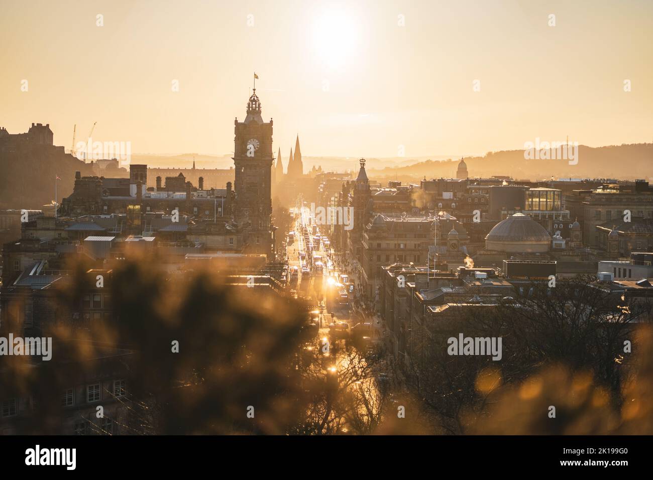 Aerial view of edinburgh hi-res stock photography and images - Alamy