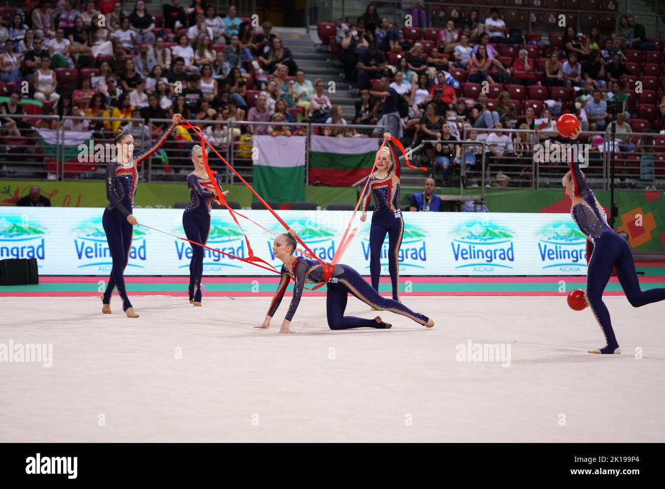 Sofia, Sofia, Bulgaria, September 16, 2022, FIN - Finland Team 3 Ribbon ...