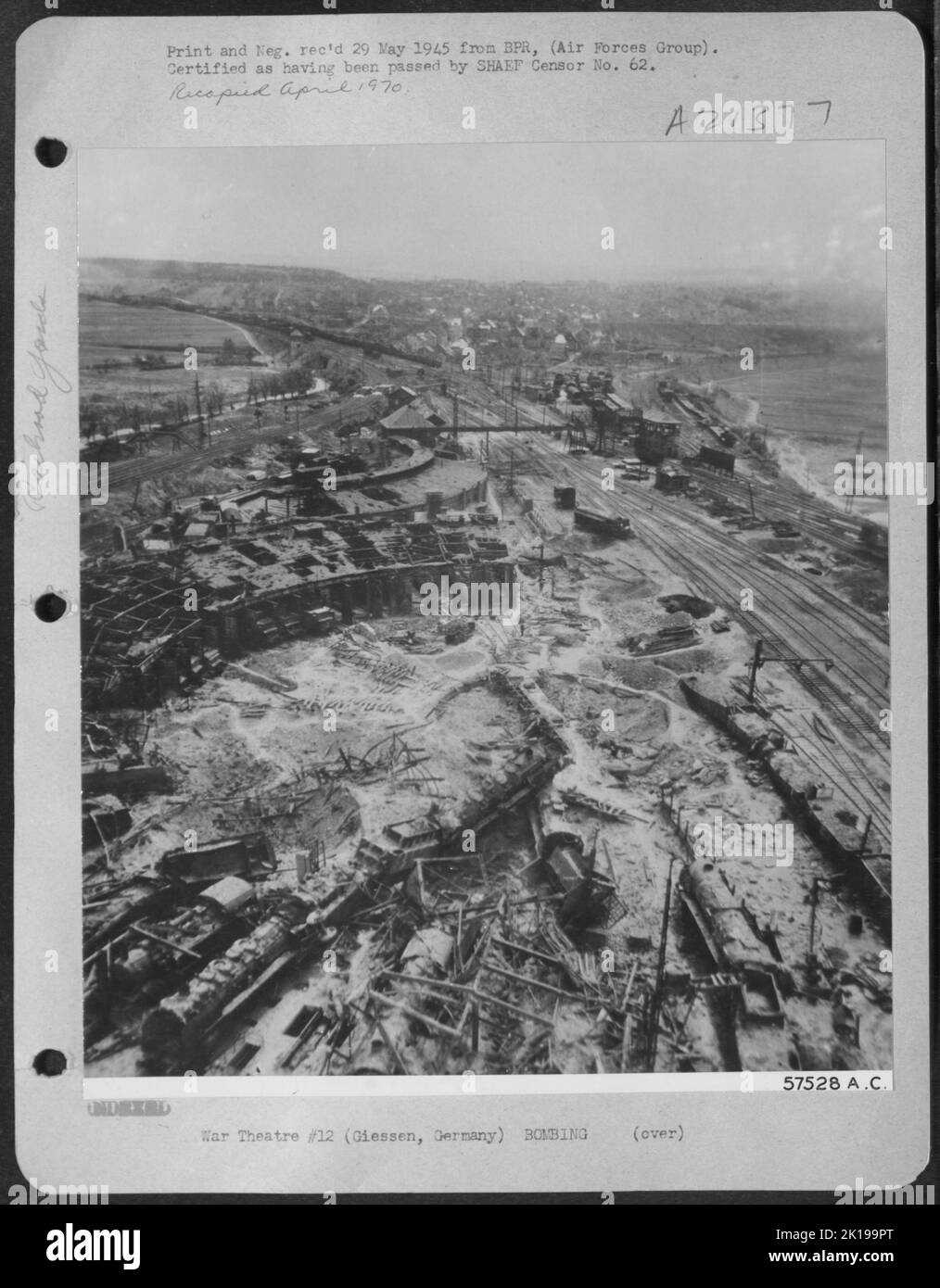 Total Destruction In Total War -- The Roundhouses In The Marshalling ...