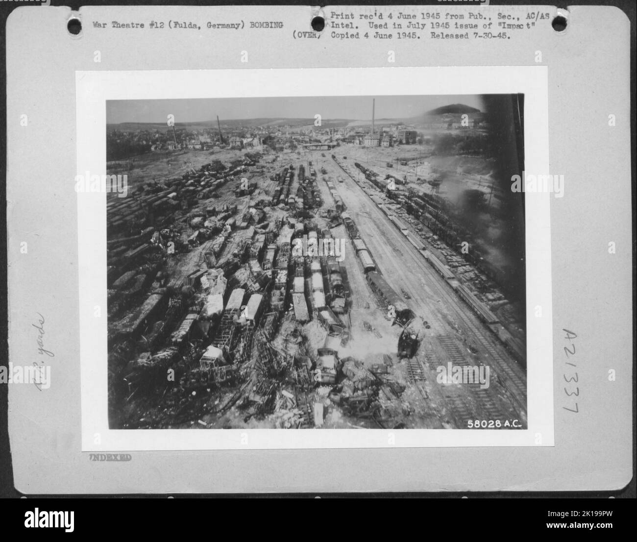 Important Rail Center Between Central Germany And Frankfurt, Fulda ...