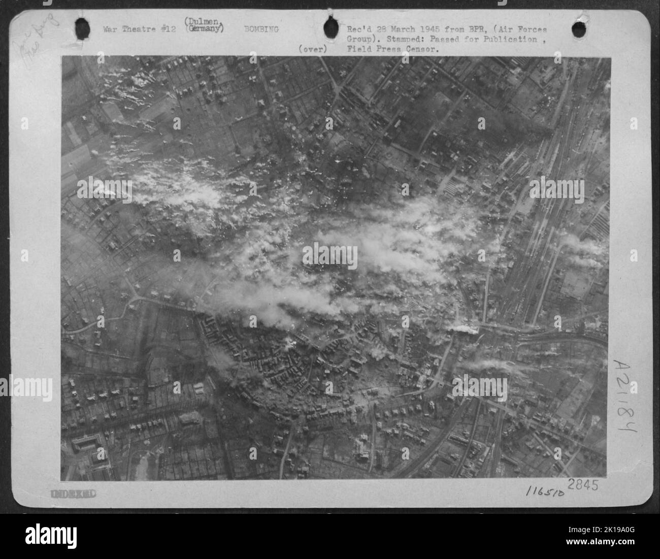 France -- This View Of Dulmen, Germany Was Photographed A Few Seconds ...