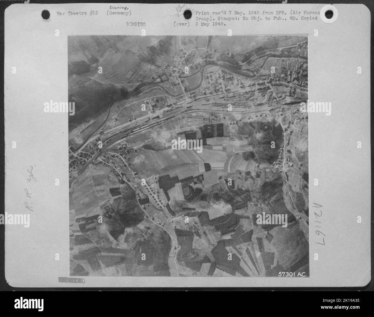 Diering Railyards, Have Been Damaged By At Least 30 Direct Hits. A ...