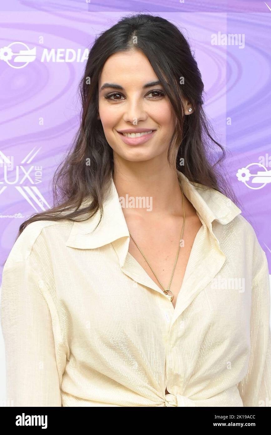 Francesca Chillemi attends the photocall of Mediaset fiction Viola come ...