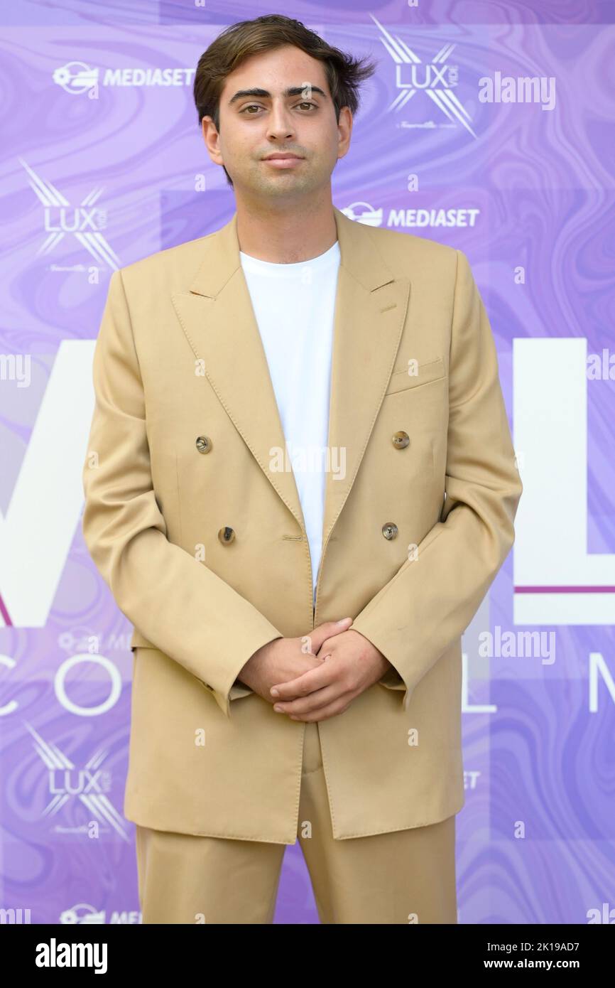 Giovanni Nasta attends the photocall of Mediaset fiction Viola come il ...