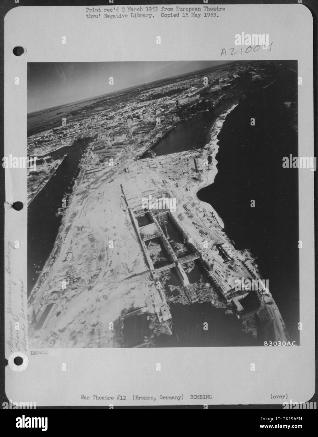 Bombed harbor Black and White Stock Photos & Images - Alamy