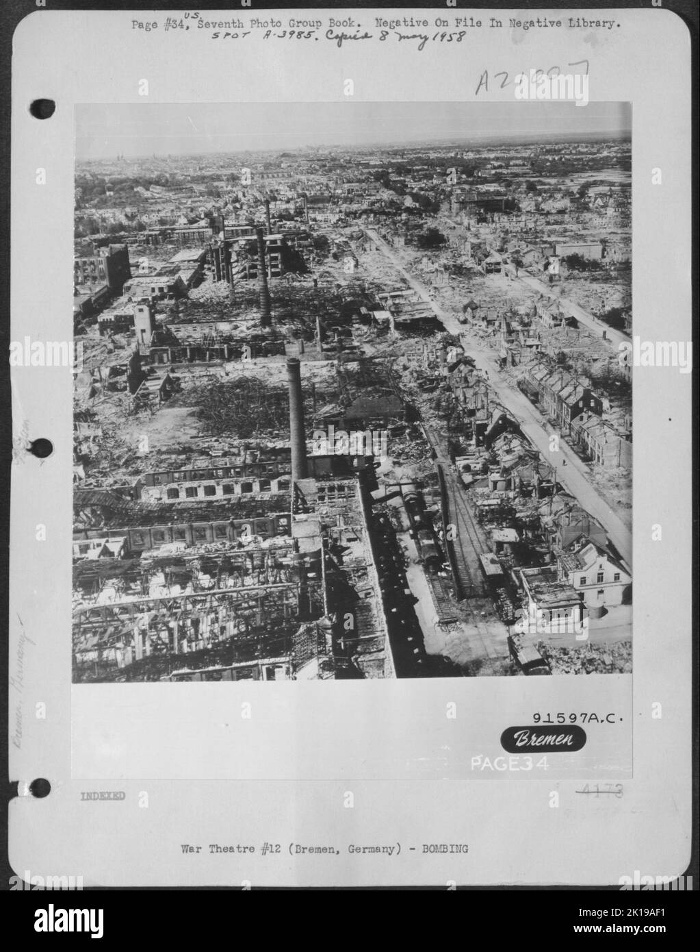 Wartime bomb germany Black and White Stock Photos & Images - Alamy