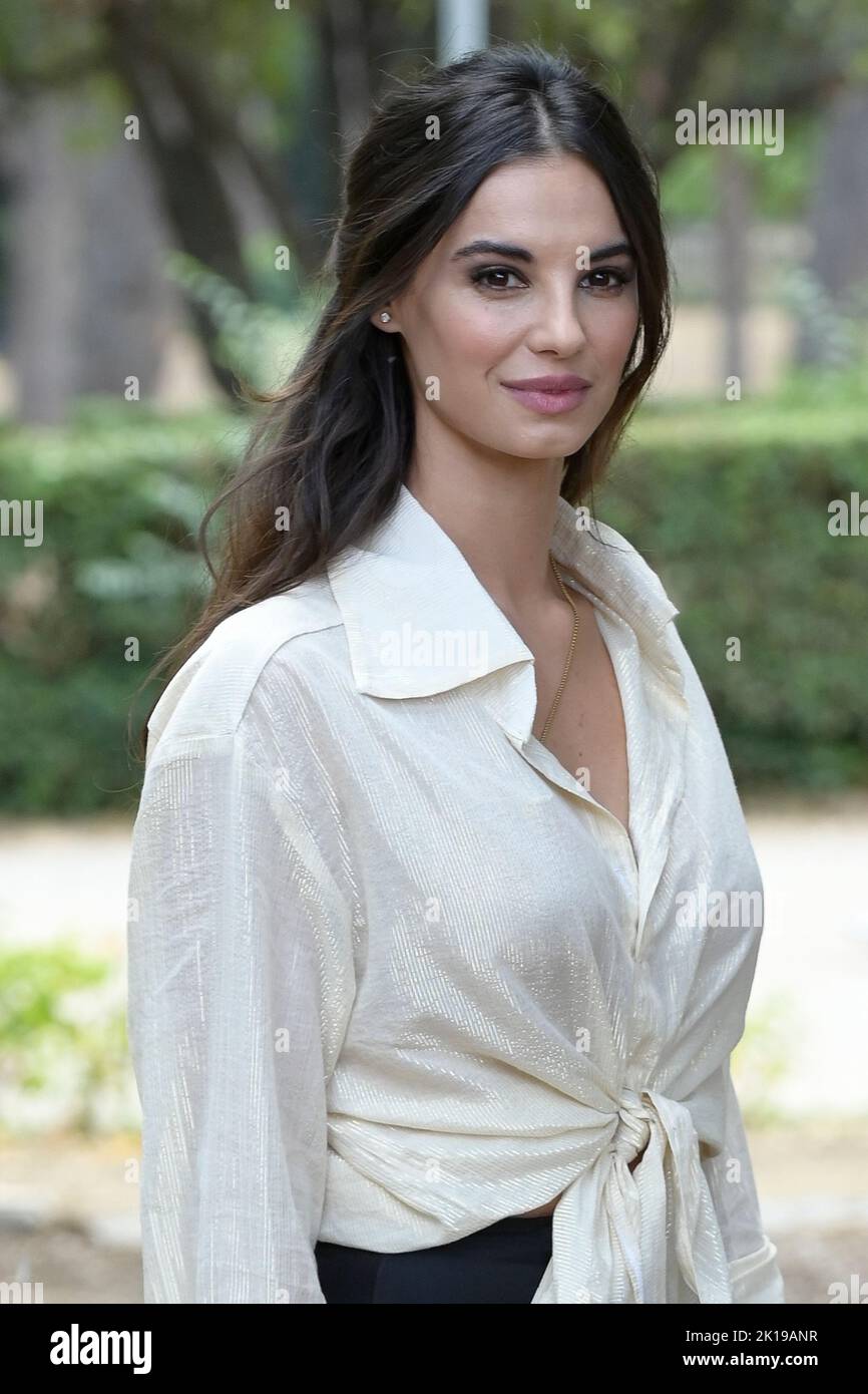 Francesca Chillemi attends the photocall of Mediaset fiction Viola come ...