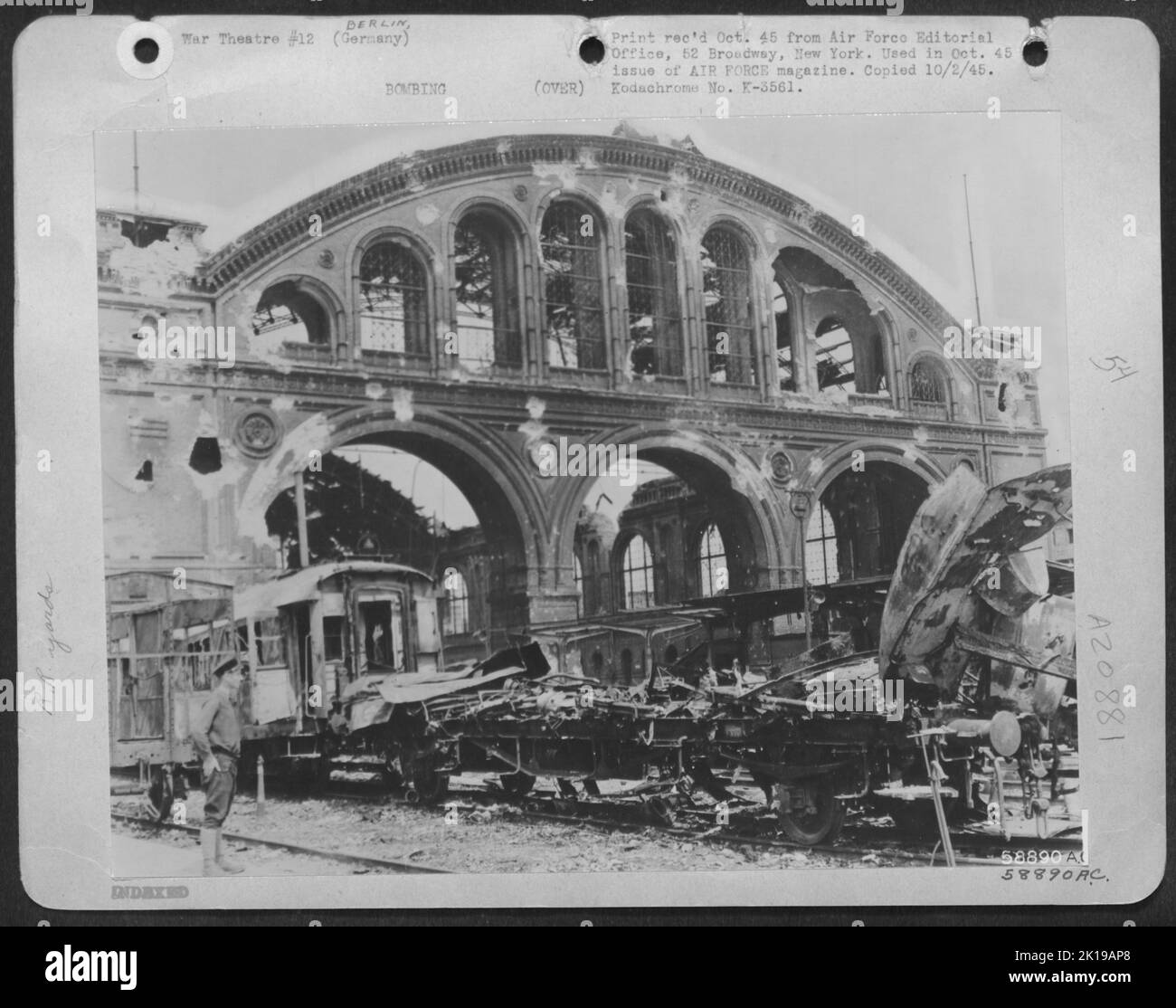 The Reich'S Transport And Railroad Stations Were Wrecked By The ...