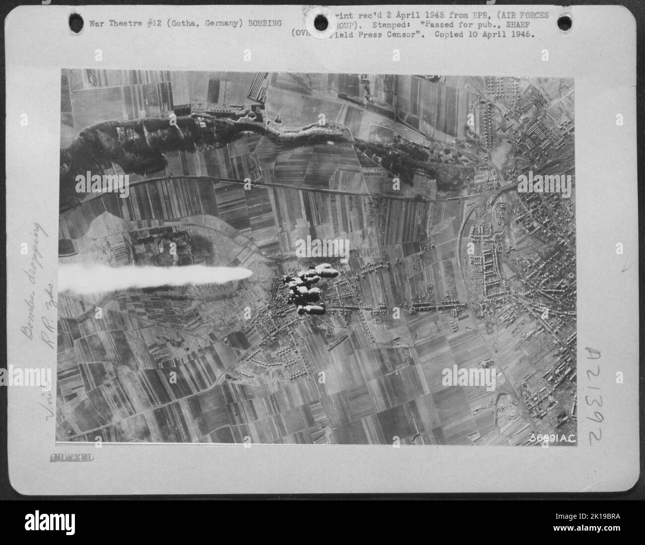 BOMBS OVER GOTHA---In widespread attacks on German communications ...