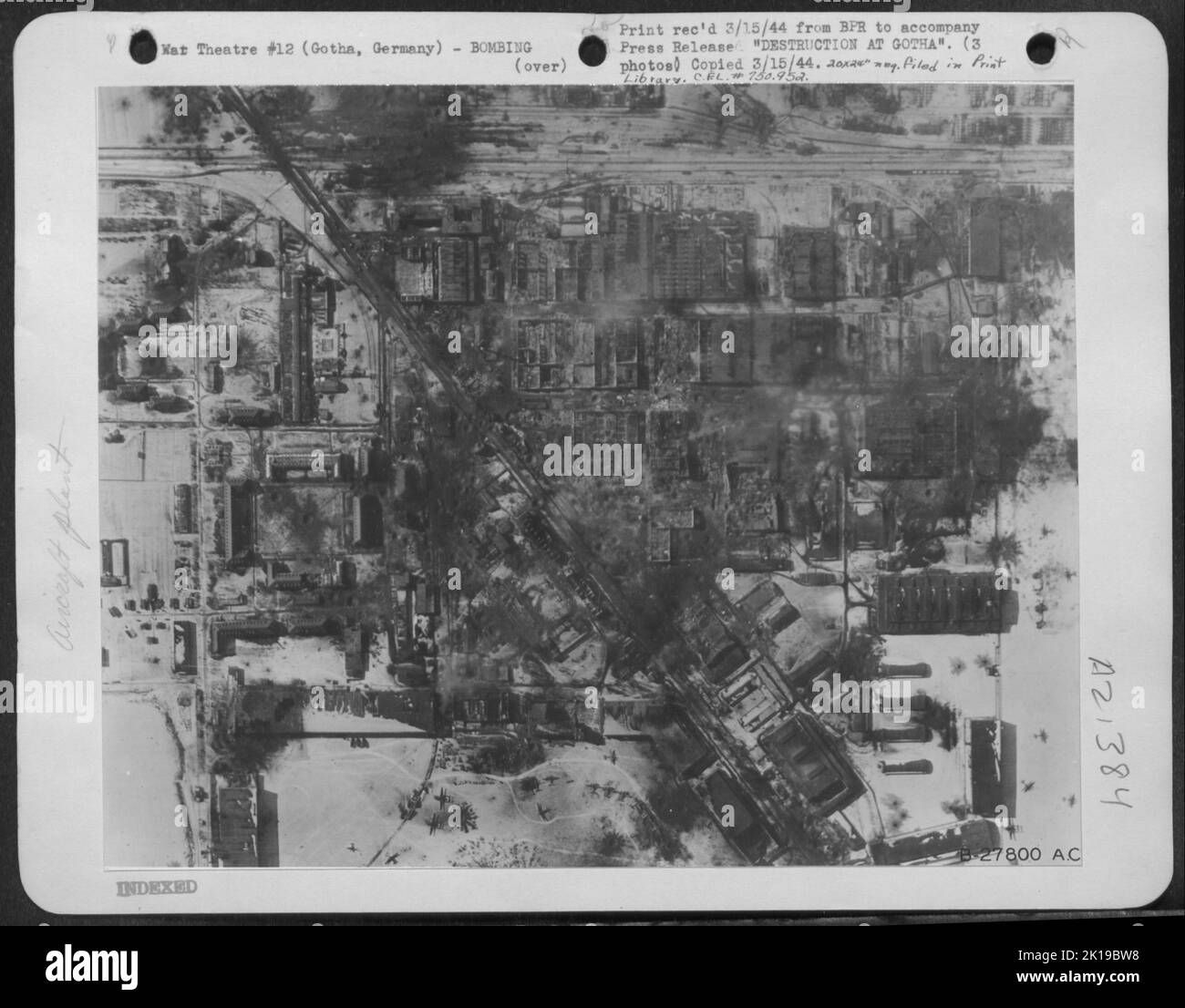 Reconnaissance photo taken the day after the preceding picture shows ...