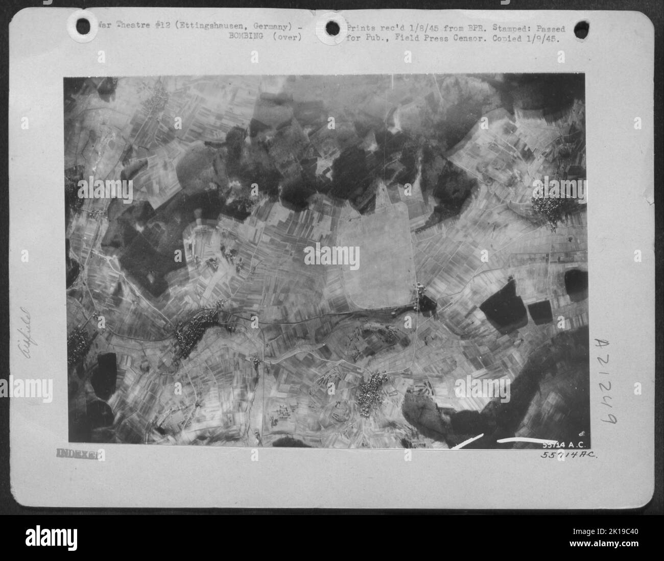 As U.S. 8th Air Force heavies roared over-head, this is how the German ...
